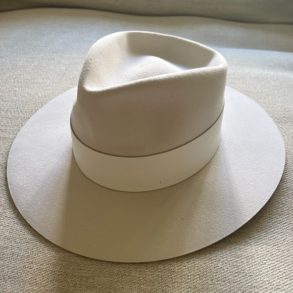 Janessa Leone | Accessories | New Janessa Leone Layne Wool Hat White ...